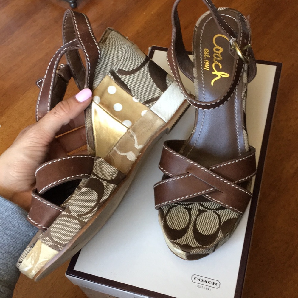 Coach Debbie Wedges - Gem